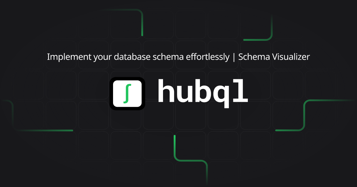Implement your database schema effortlessly | Schema Visualizer