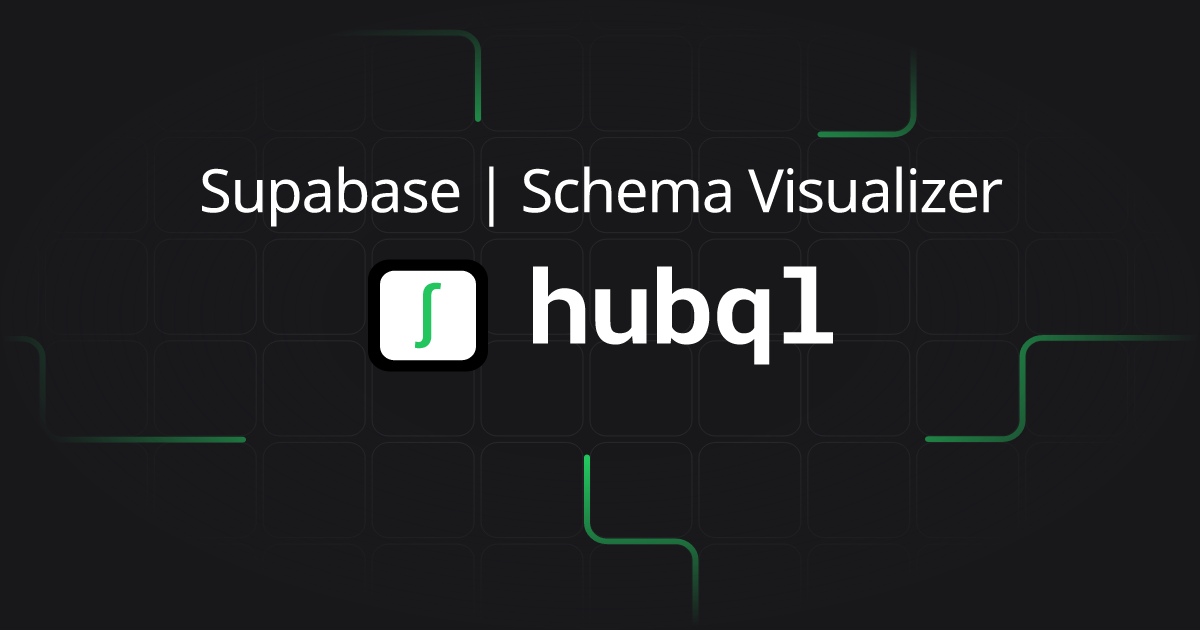 Supabase | Schema Visualizer